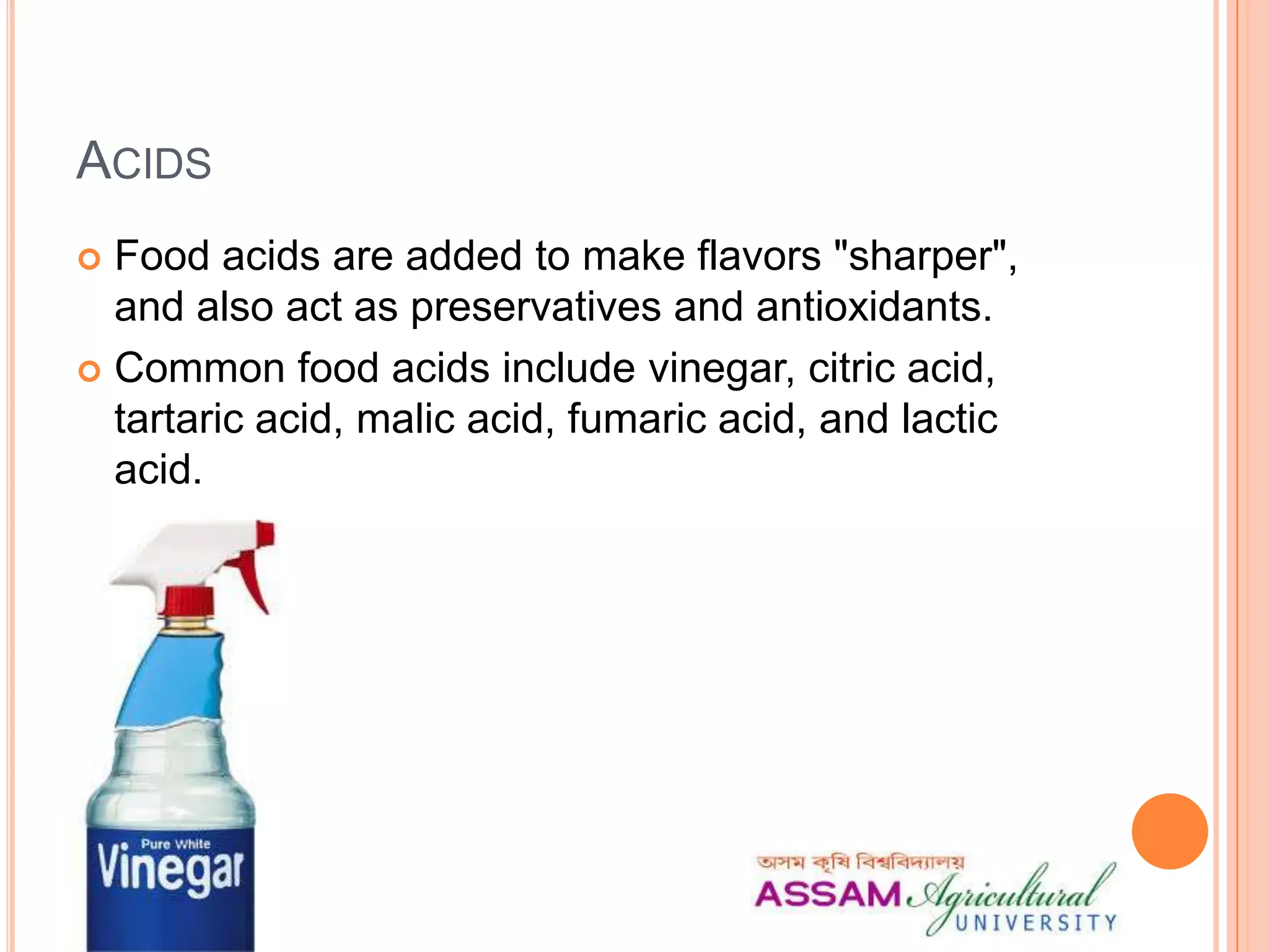 Addtives in Food | PPTX