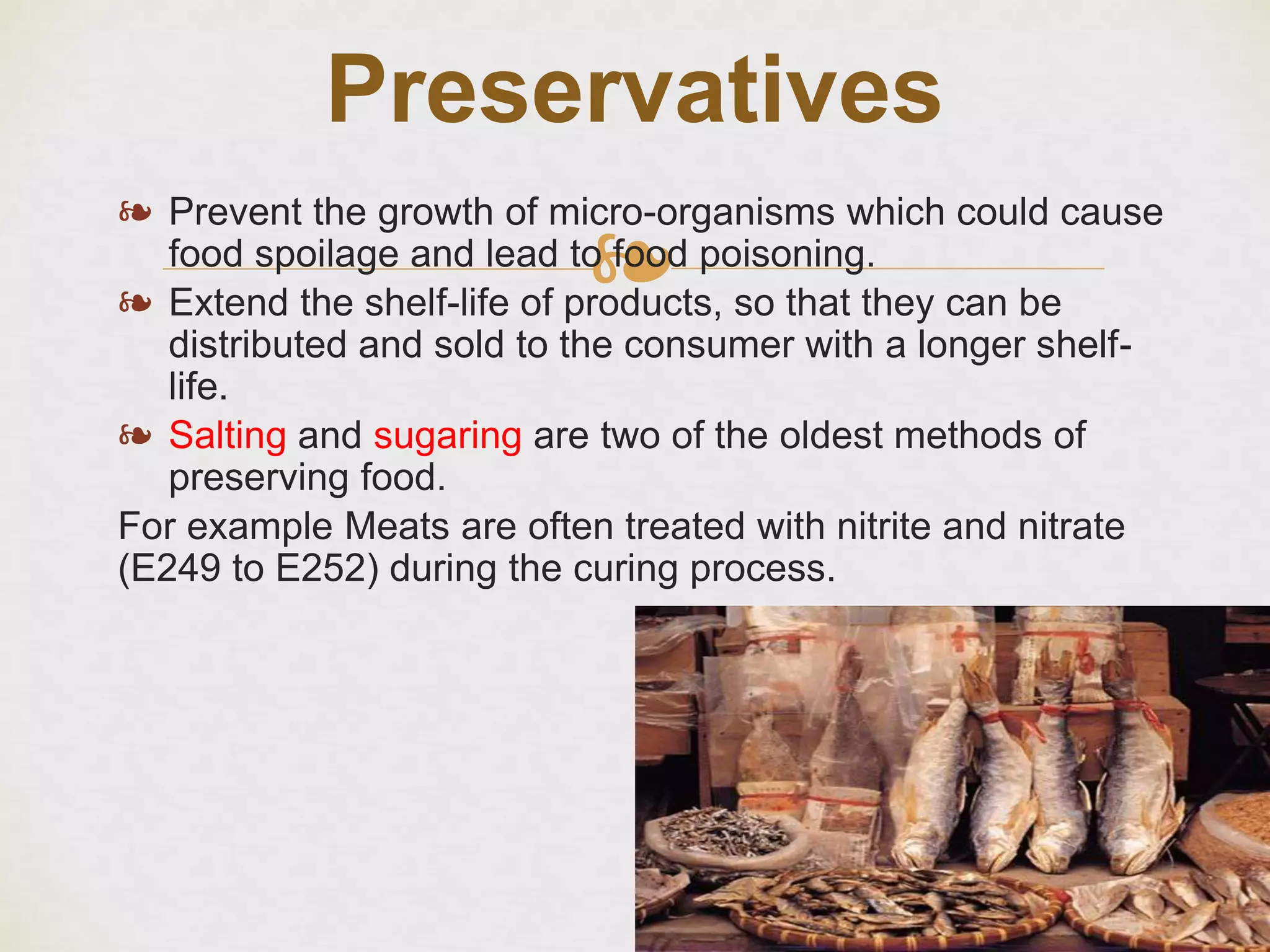 Food Additives | PPTX