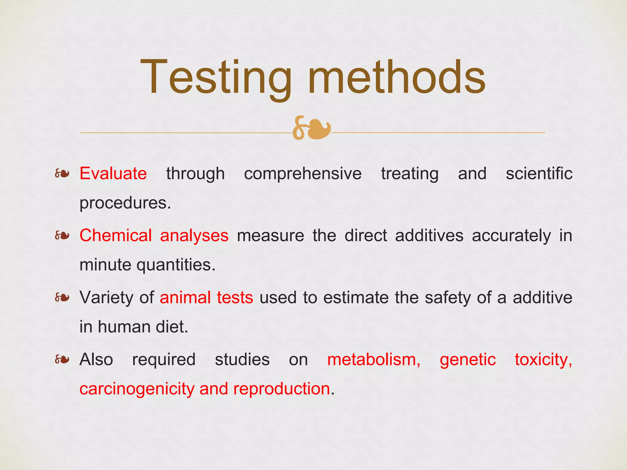 Food Additives | PPTX