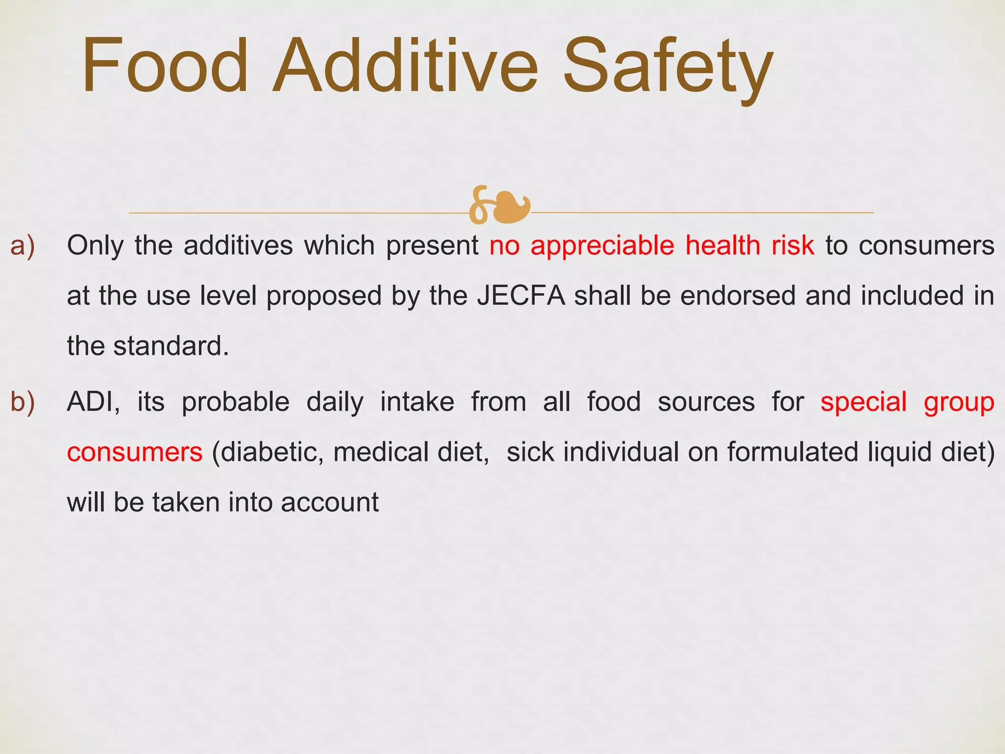 Food Additives | PPTX