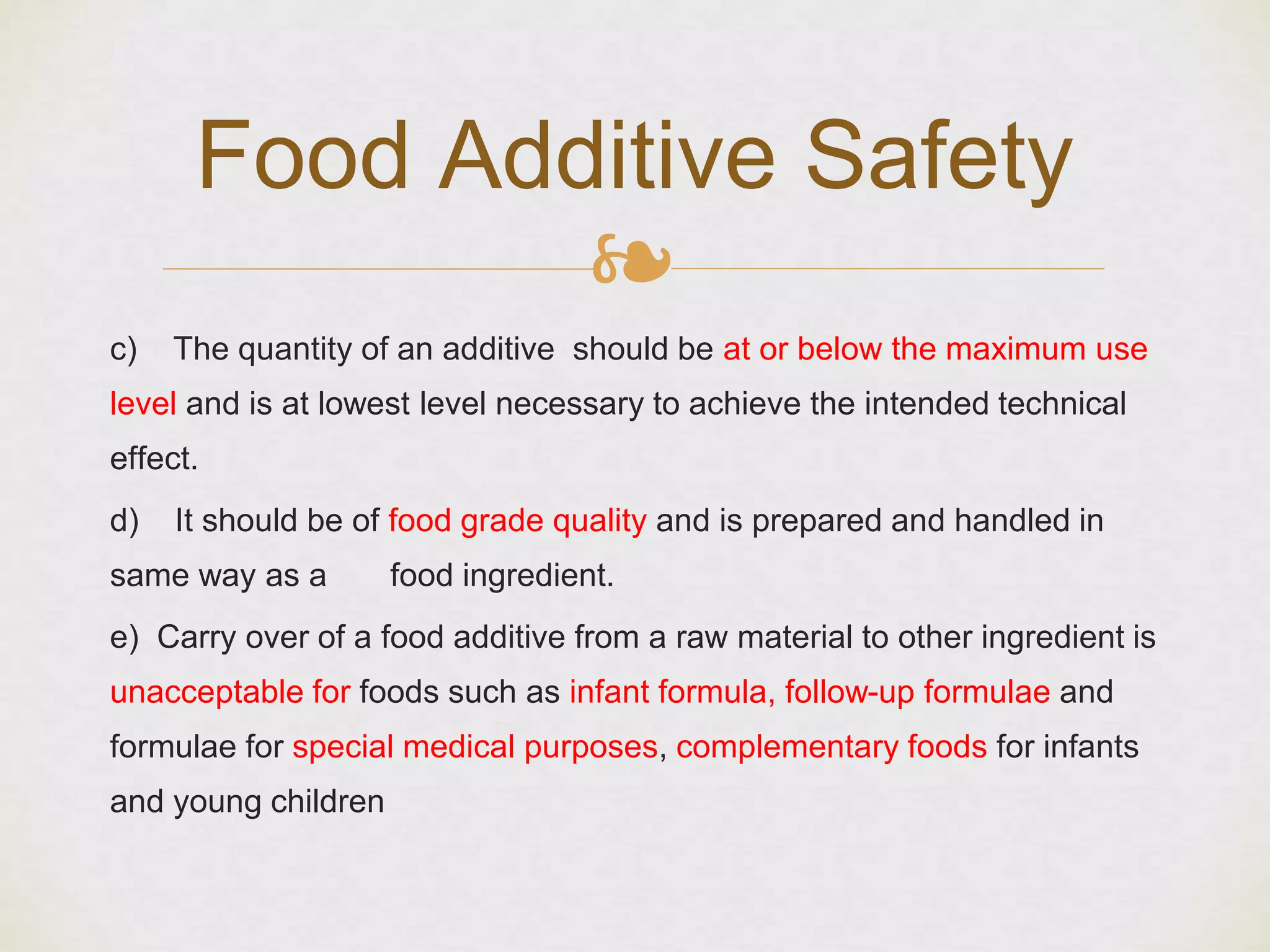Food Additives | PPTX