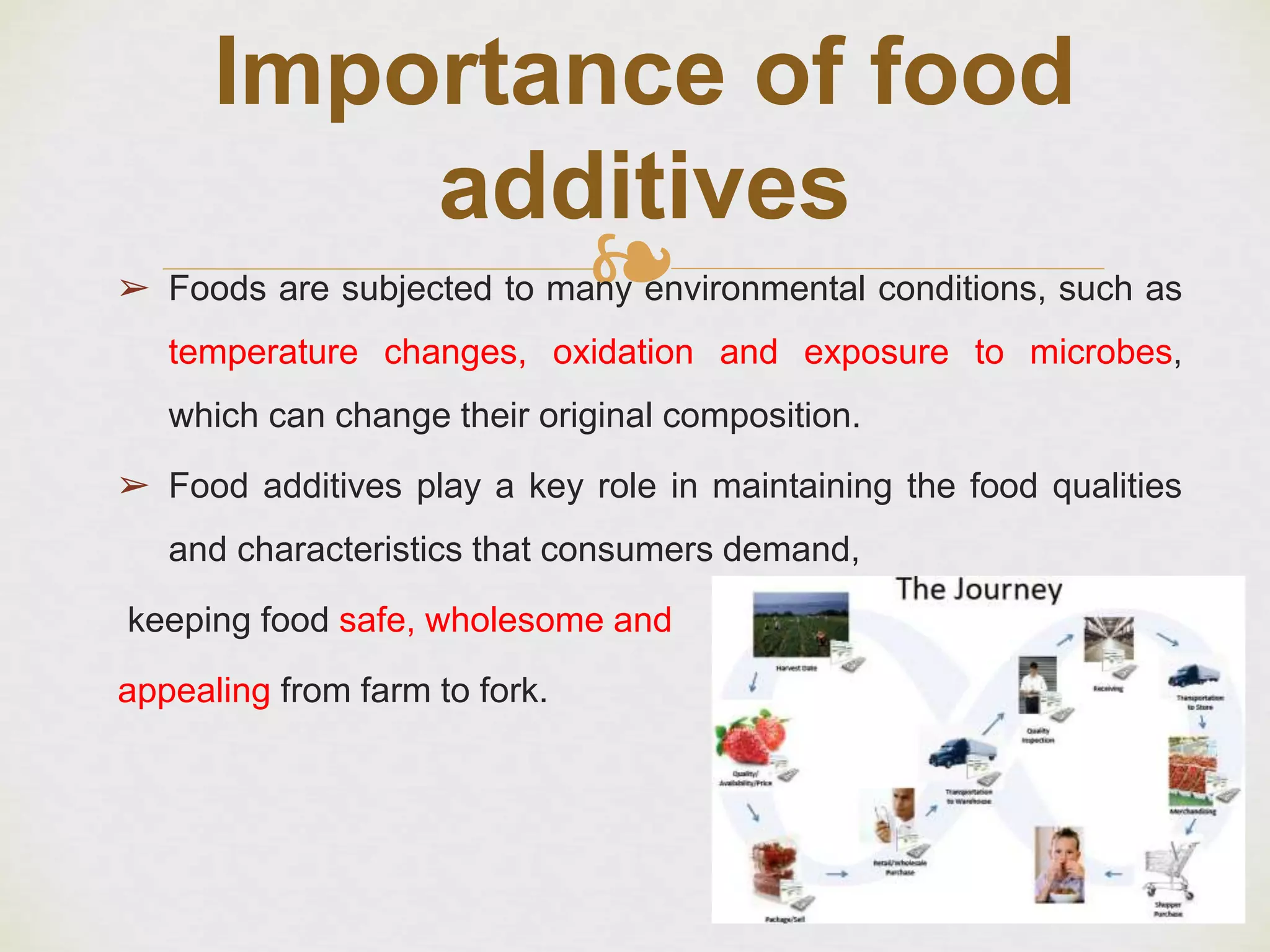 Food Additives | PPTX