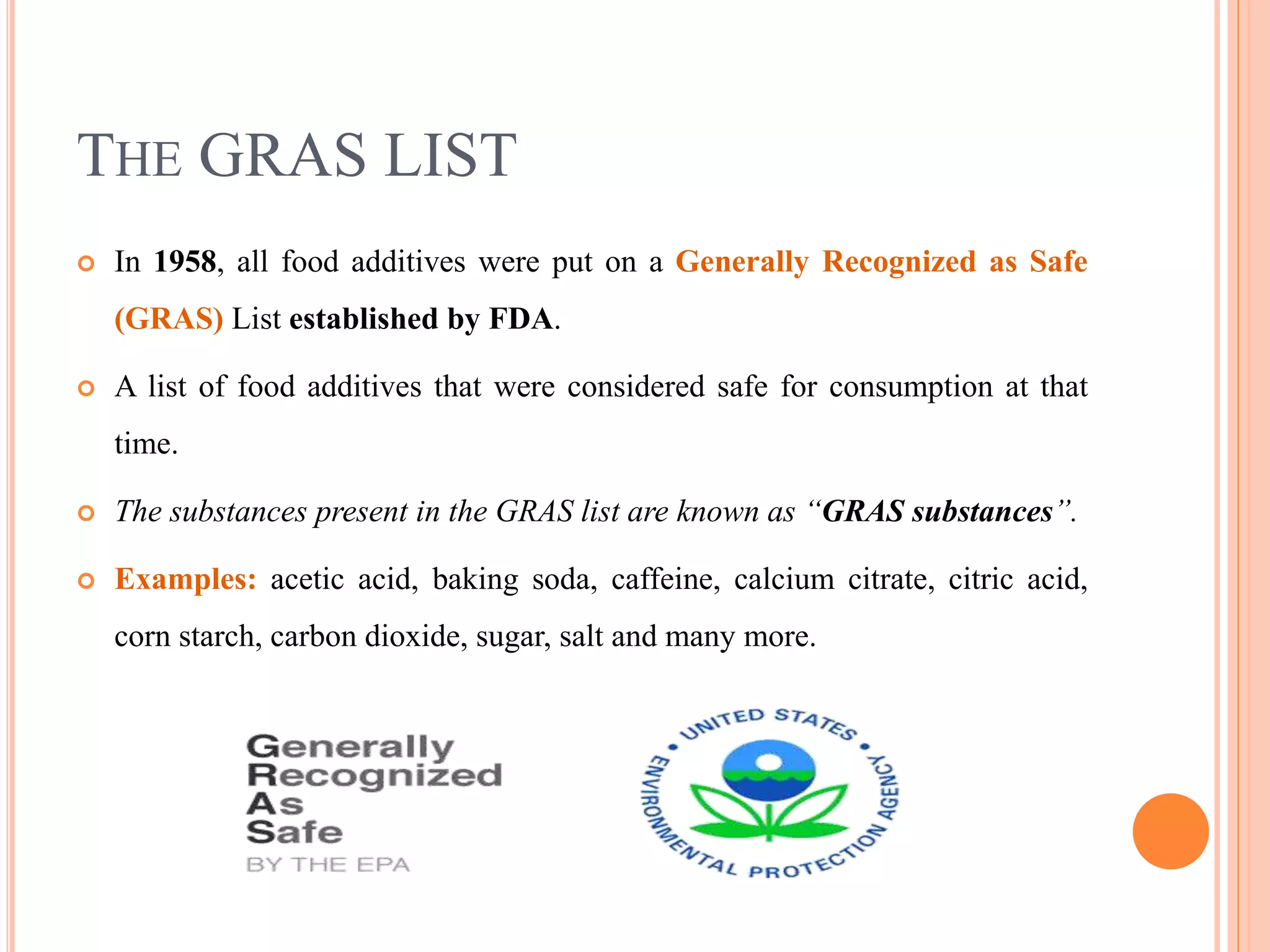 Food additives | PPTX