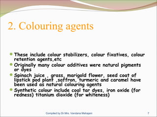 Food additives | PDF