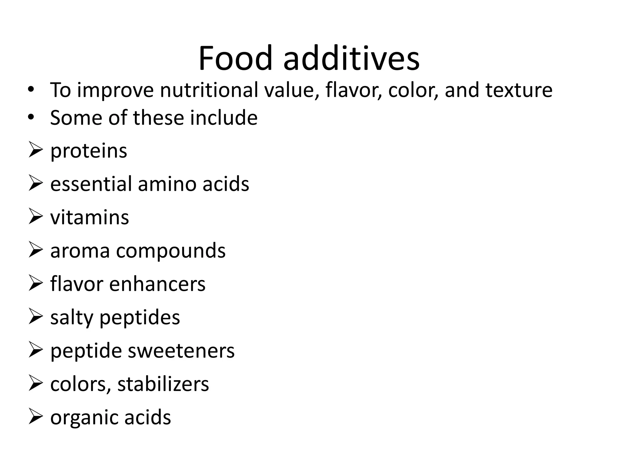 Food additives | PPTX