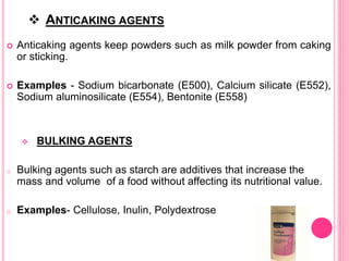 Food additives | PPTX