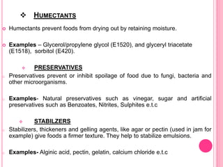 Food additives | PPTX