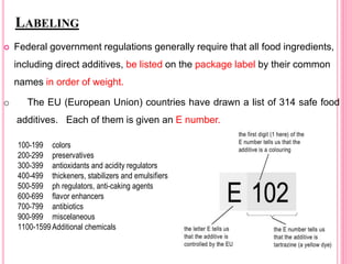 Food additives | PPTX