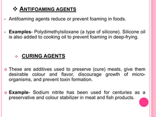 Food additives | PPTX