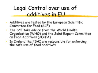 Food additives | PPT