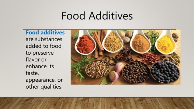 Food additives.ppt