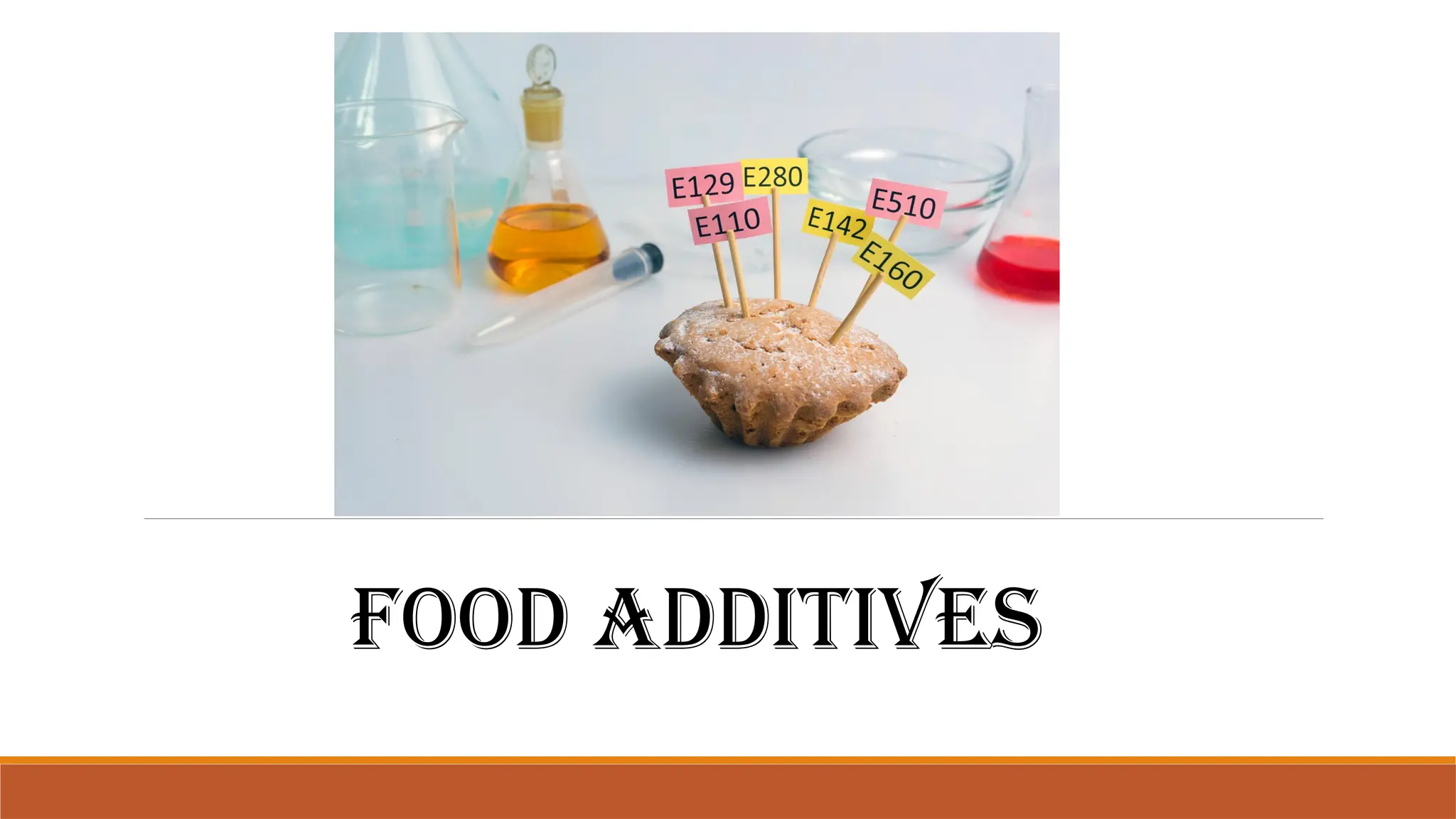 classifications of FOOD ADDITIVES and food colors | PPTX