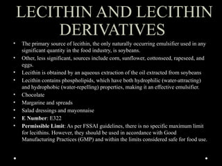 FOOD ADDITIVES presentation which focus on different types of food ...