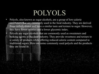 FOOD ADDITIVES presentation which focus on different types of food ...