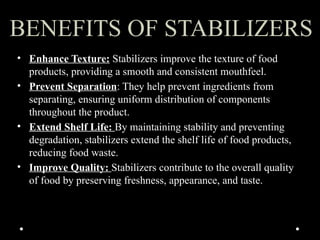 FOOD ADDITIVES presentation which focus on different types of food ...