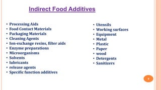 FOOD ADDITIVES_1.pptx | Healthy Cooking and Eating | Food & Drink