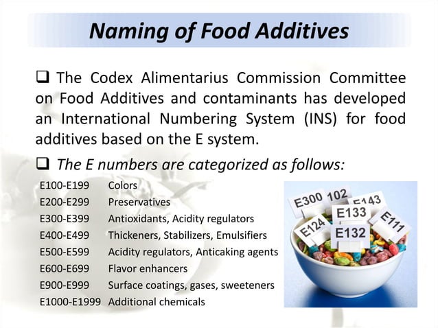 Food additives, adulteration and misbranding | PDF