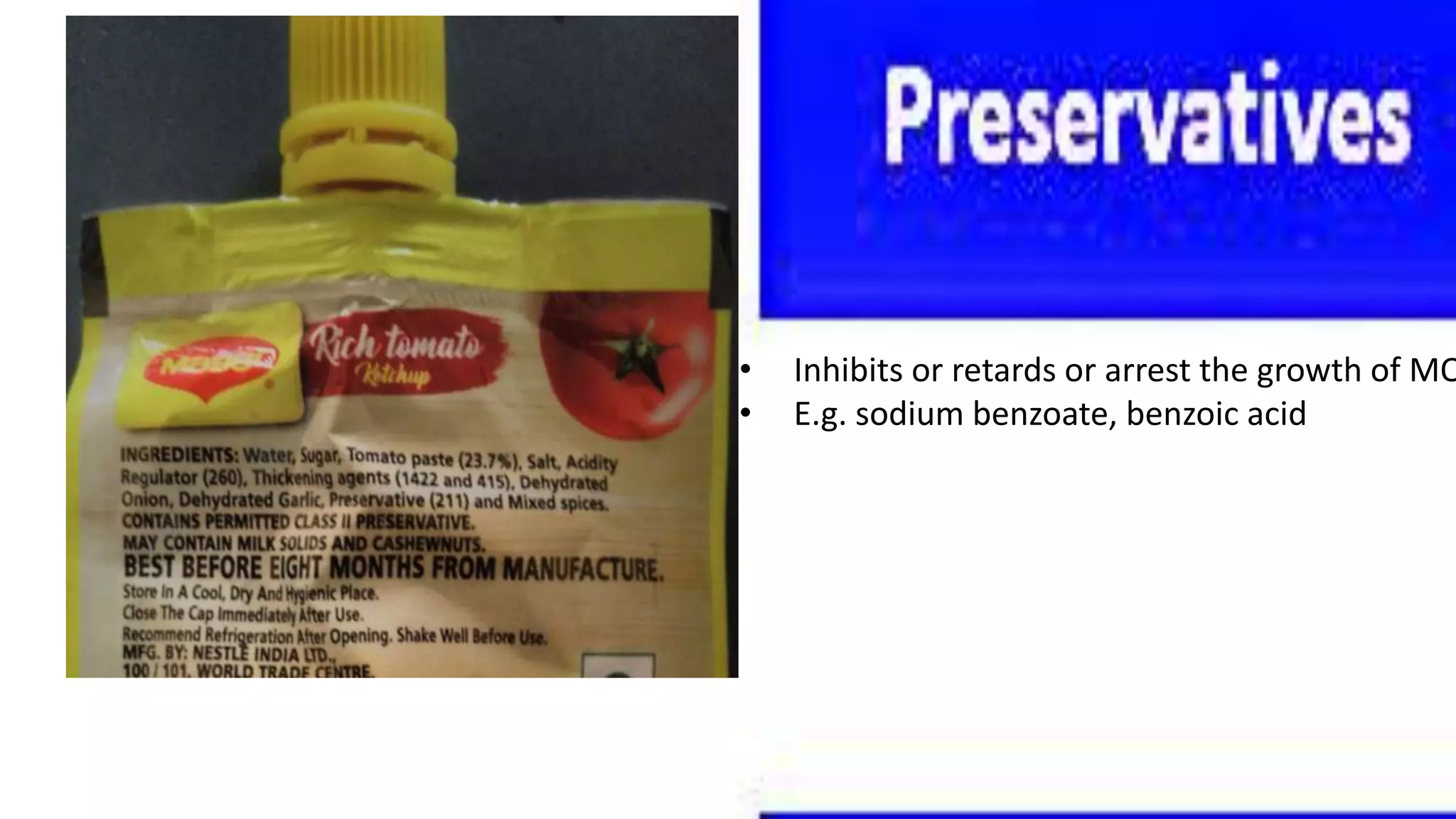 Food additives and preservatives | PPTX