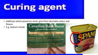 Food additives and preservatives | PPTX