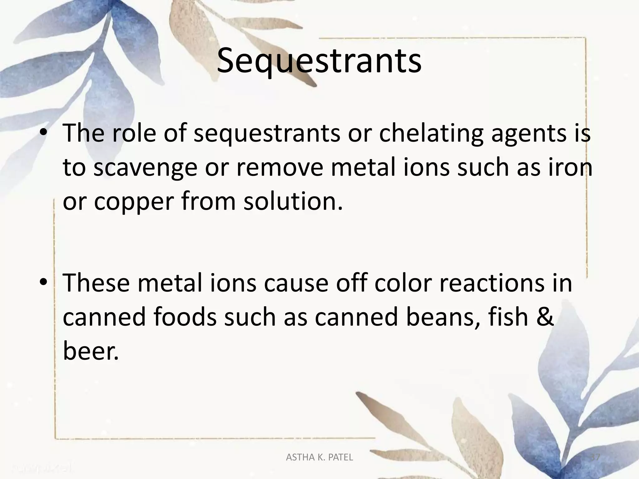 Food Additives | PPTX