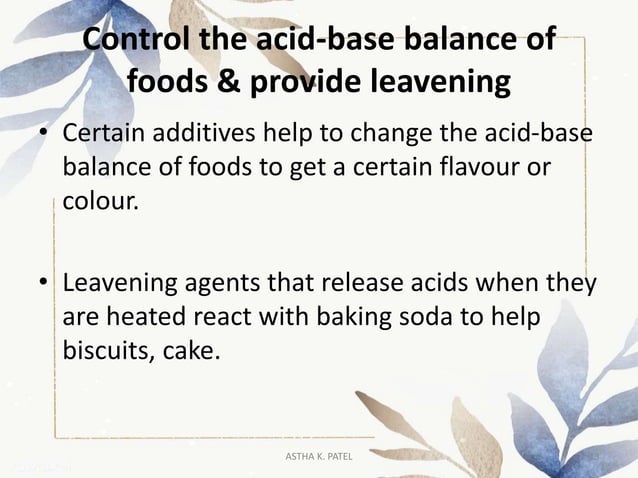 Food Additives | PPTX