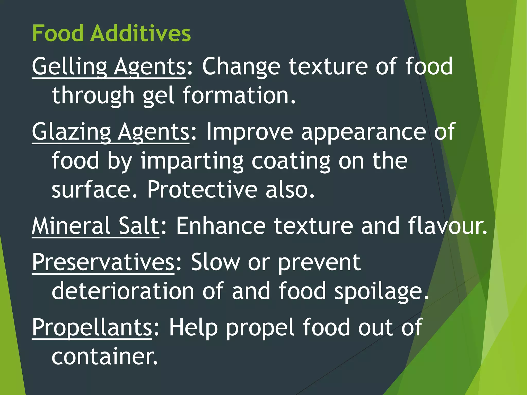 Food additives by shahla abid | PPT