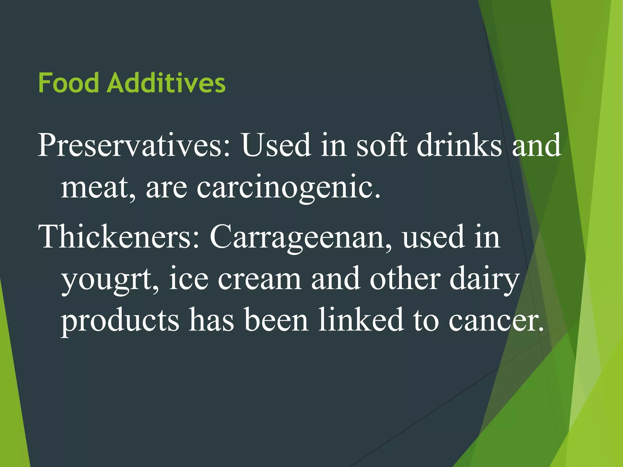 Food additives by shahla abid | PPT