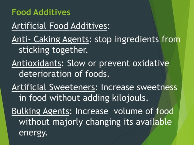 Food additives by shahla abid | PPT