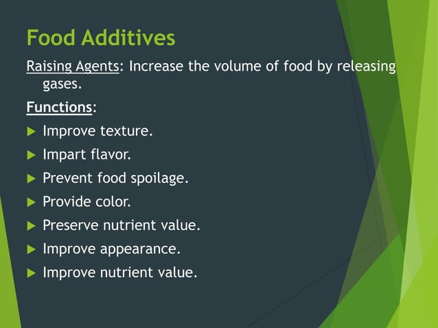 Food additives by shahla abid | PPT