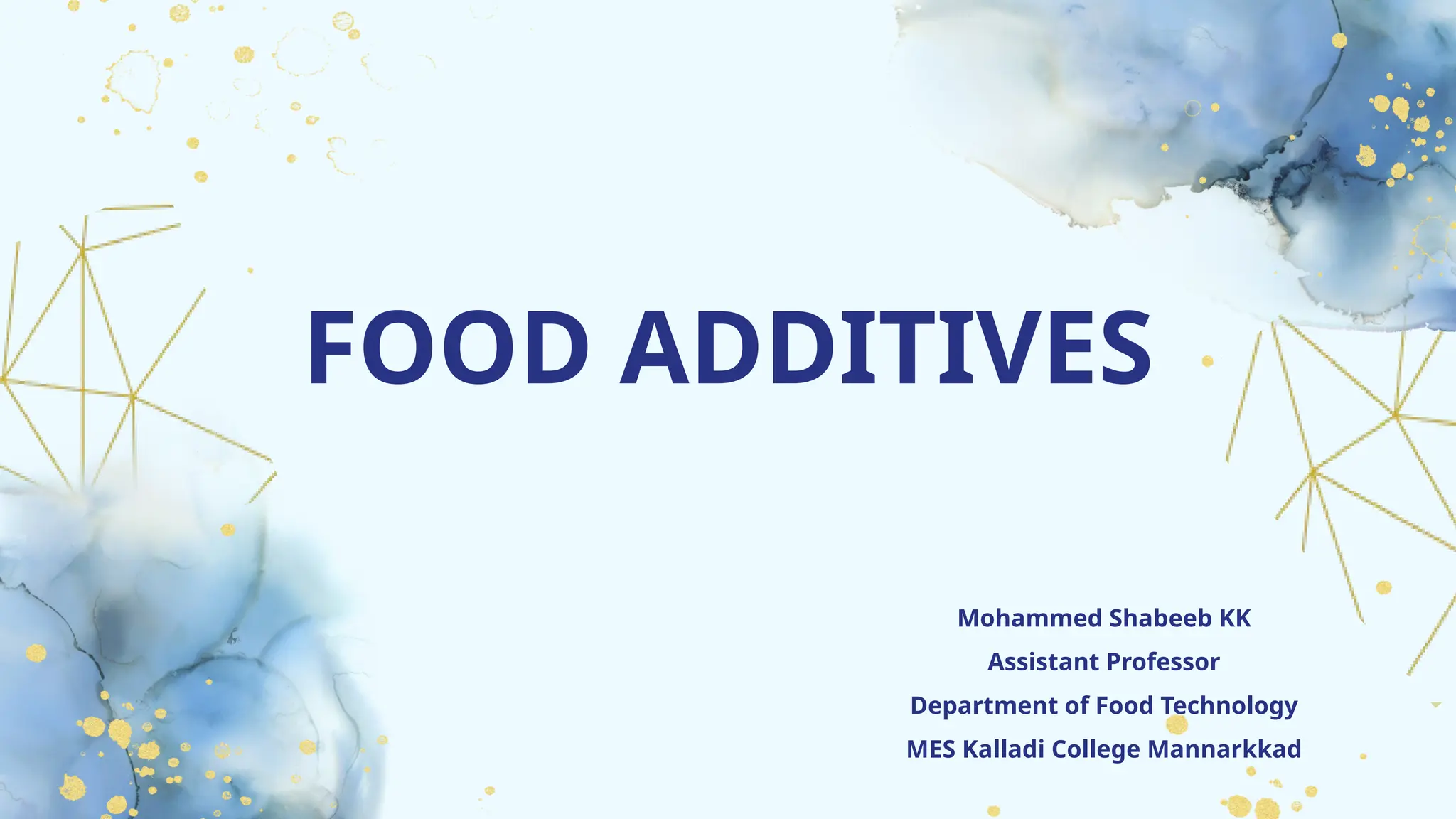 Food Additives/classification of food additives/types of food additives ...