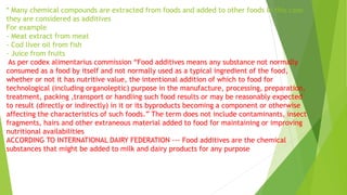 Food additives | PPTX