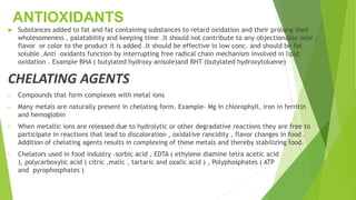 Food additives | PPTX
