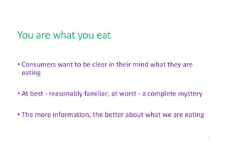 Food Additives from the Consumers Perspective | PDF