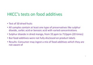 Food Additives from the Consumers Perspective | PDF