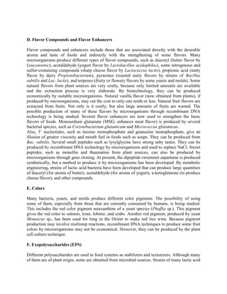 Food additives notes | PDF
