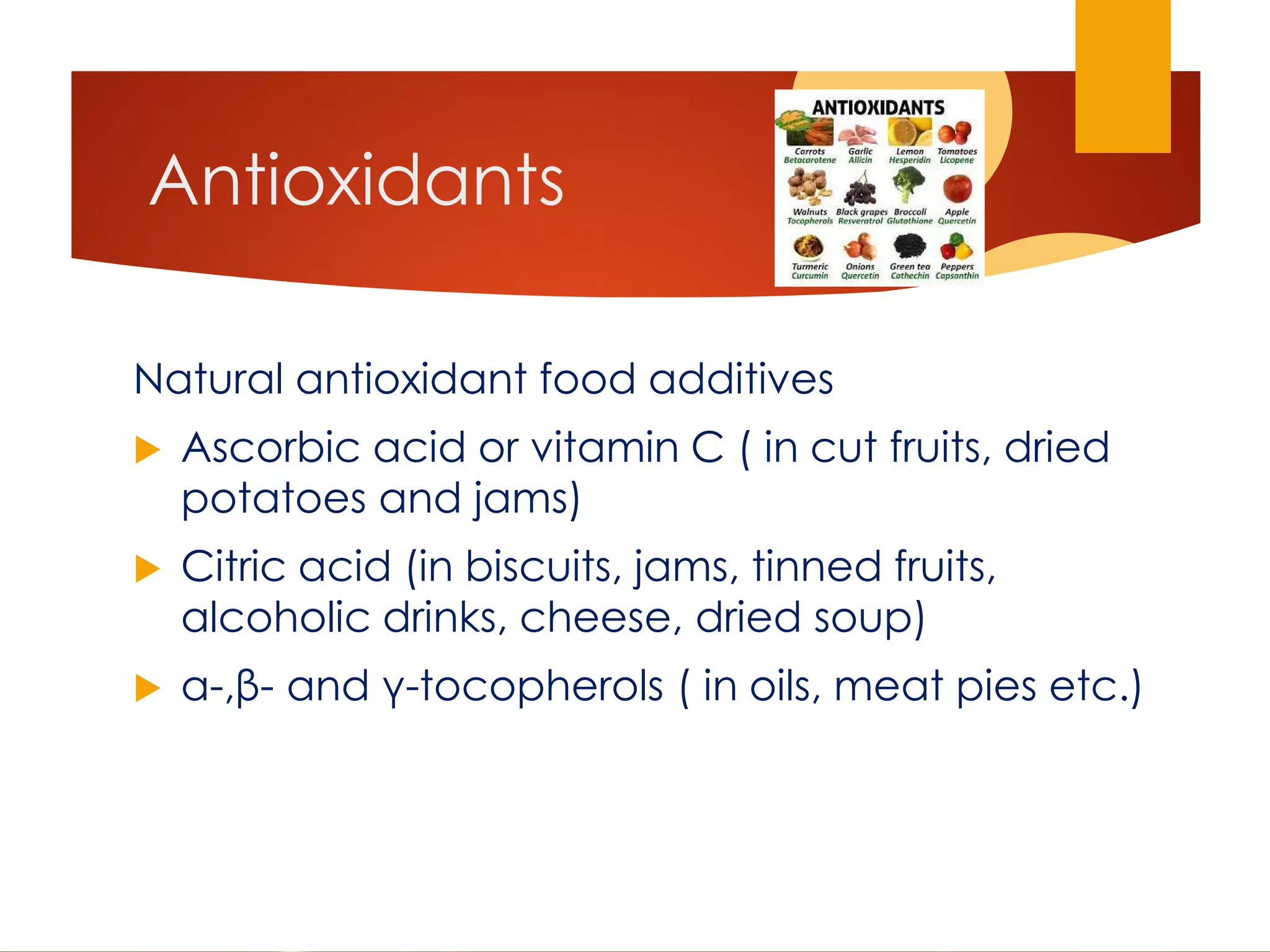 Food additives pdf | PDF