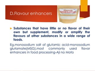 Food additives pdf | PDF