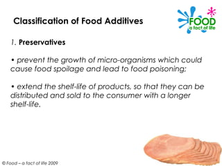 Food additives ppt | PPT
