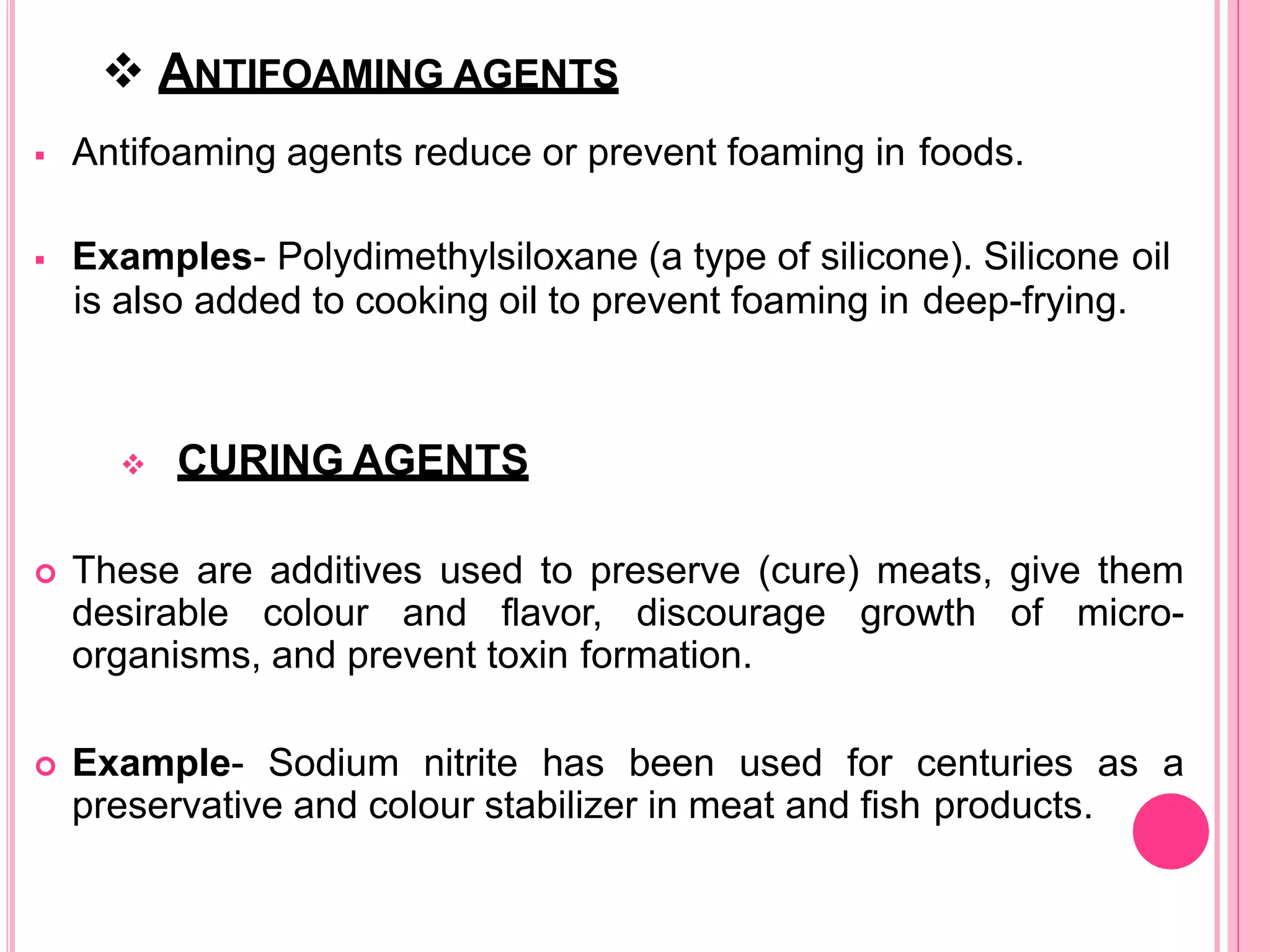 Food additives ppt | PPTX