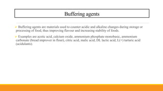 Food additives used in fruit based beverages | PPTX
