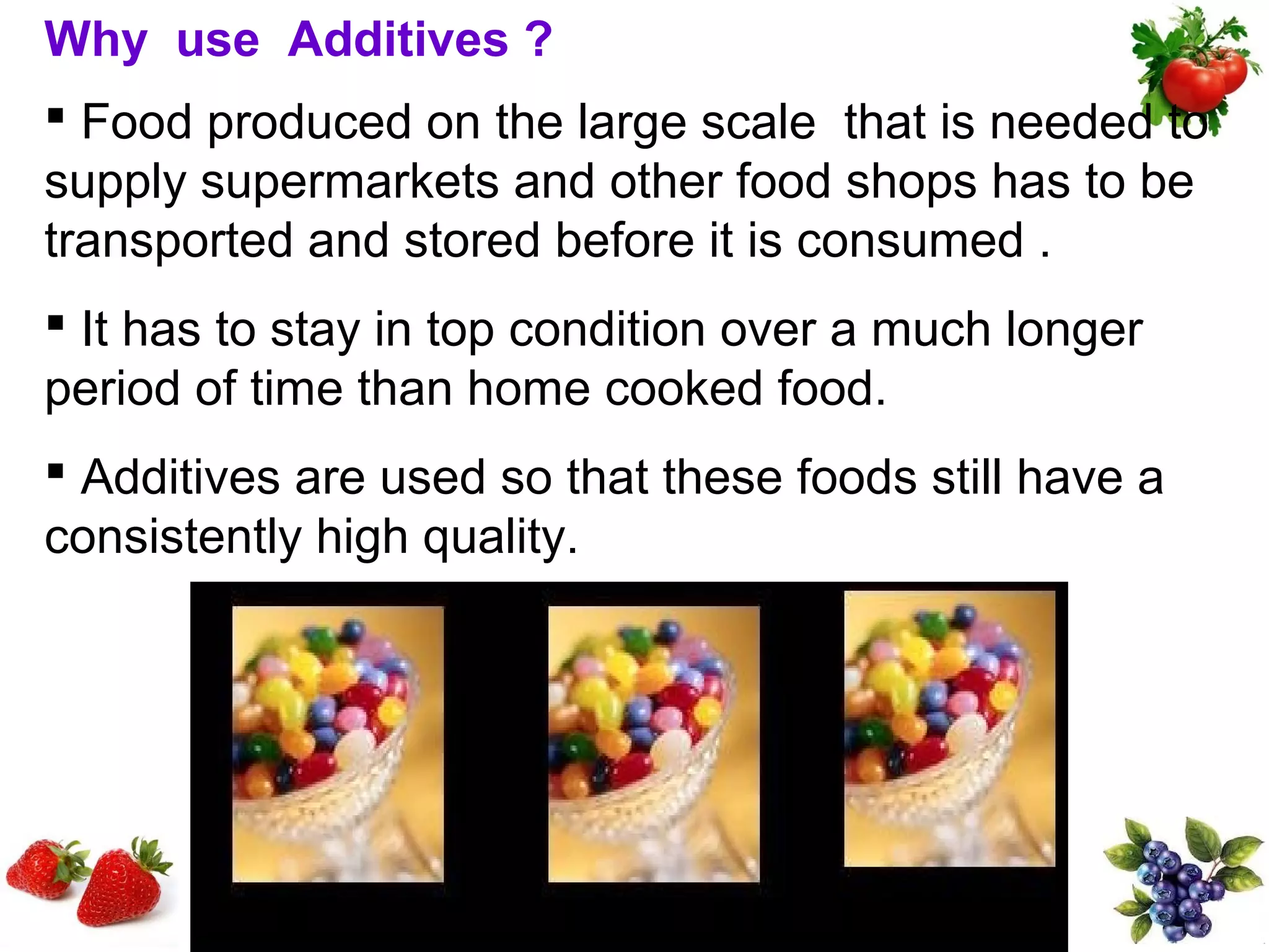Food additives | PPT