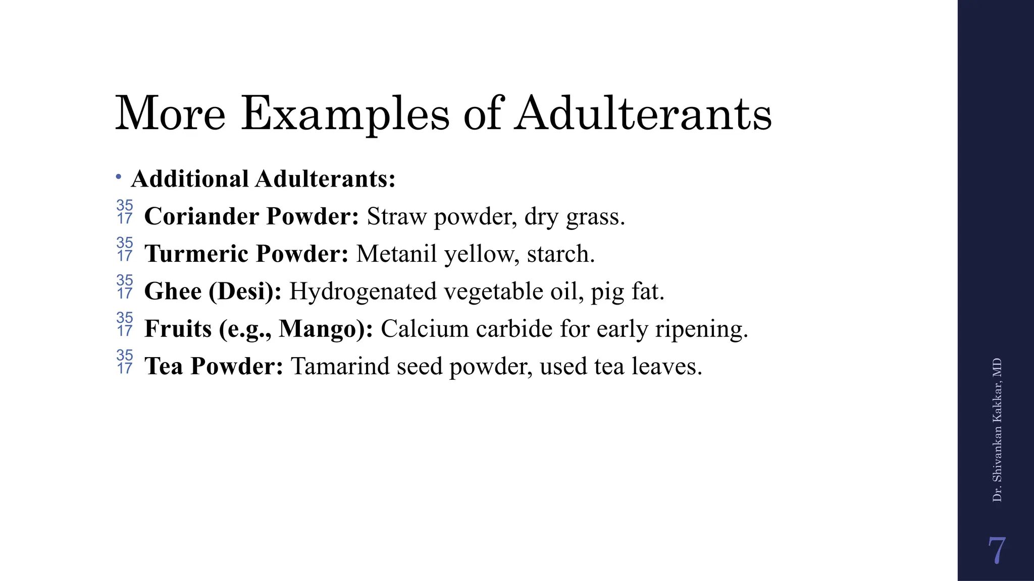 Food Adulteration: Understanding the Risks | PPTX