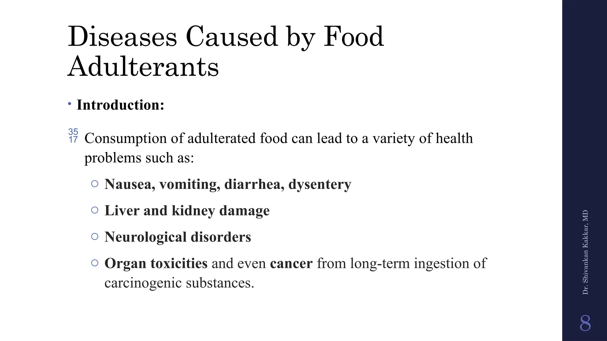 Food Adulteration: Understanding the Risks | PPTX