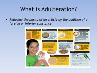 Food adulteration | PPTX
