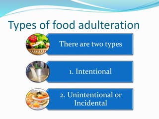Food adulteration | PPTX