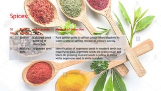 Food adulteration | PPTX