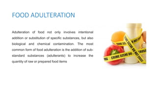 Food adulteration | PDF