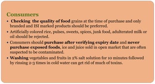 Food adulteration | PPTX