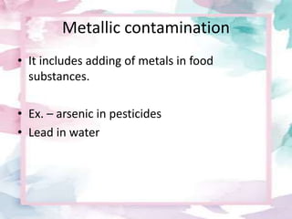 Food adulteration | PPTX