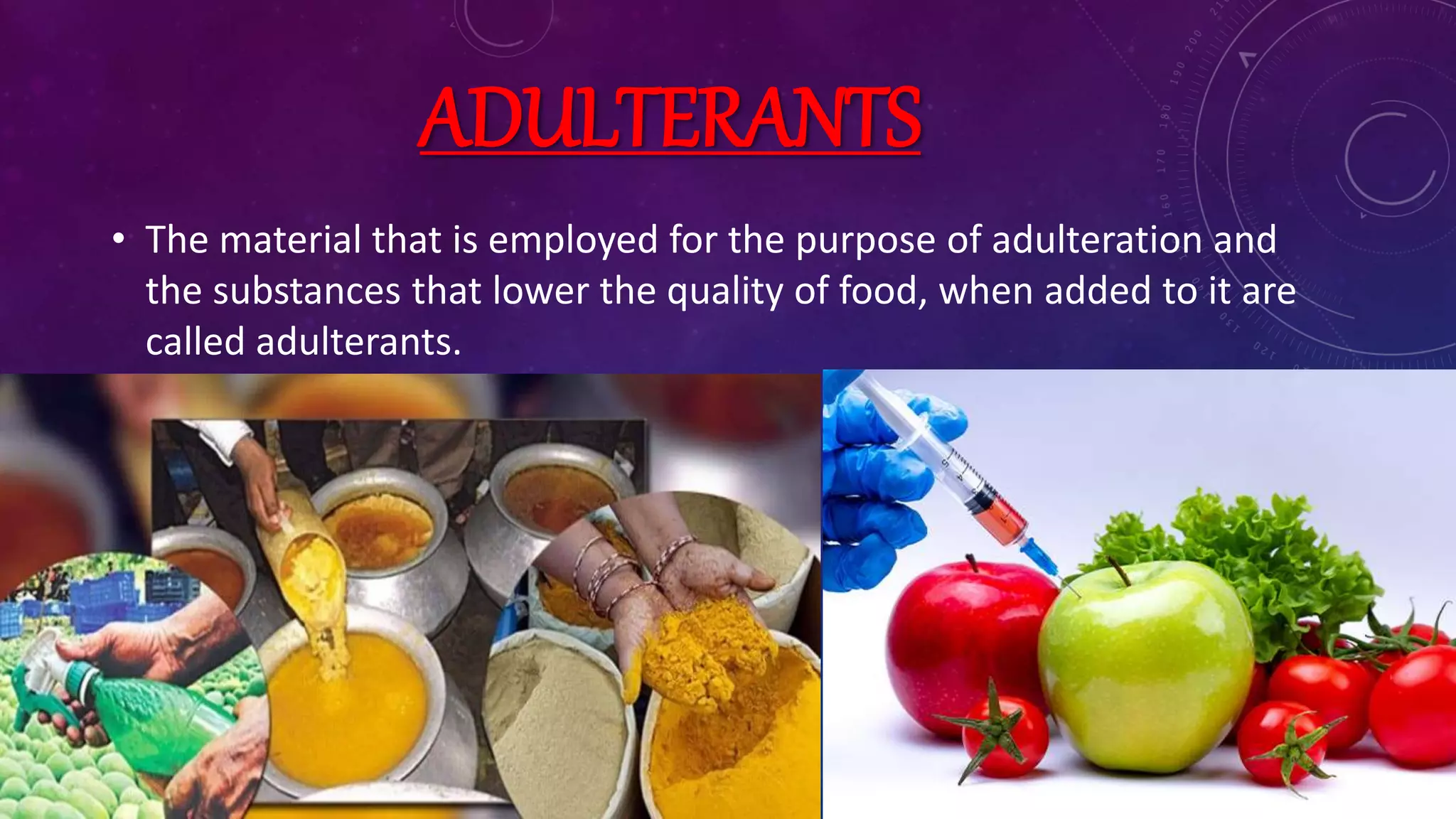 Food adulteration/slideshare/ppt | PPTX